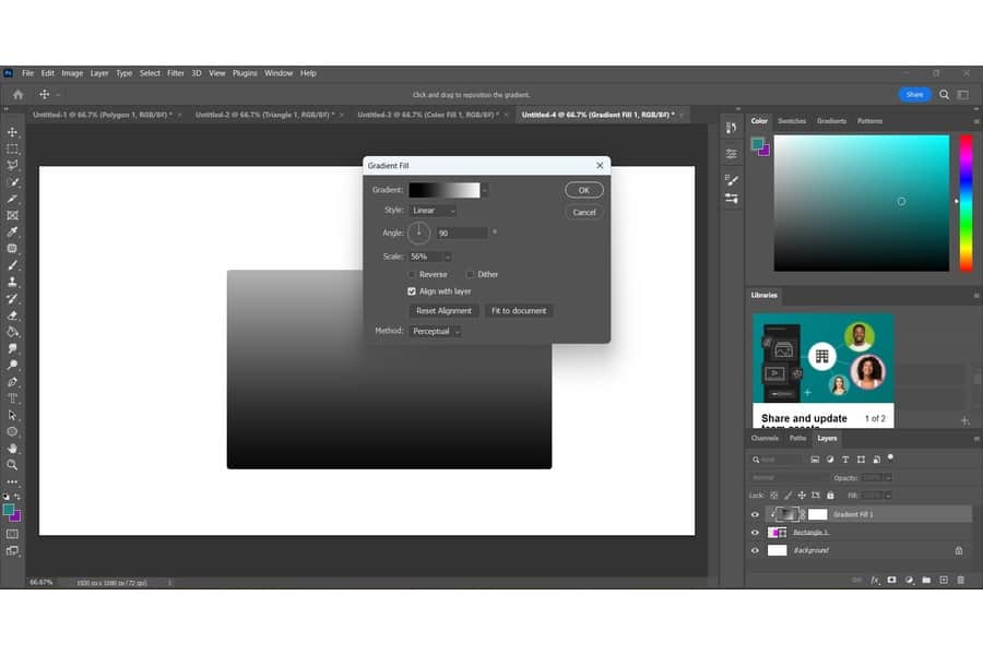 How To Fill A Shape With Color In Photoshop PFRE