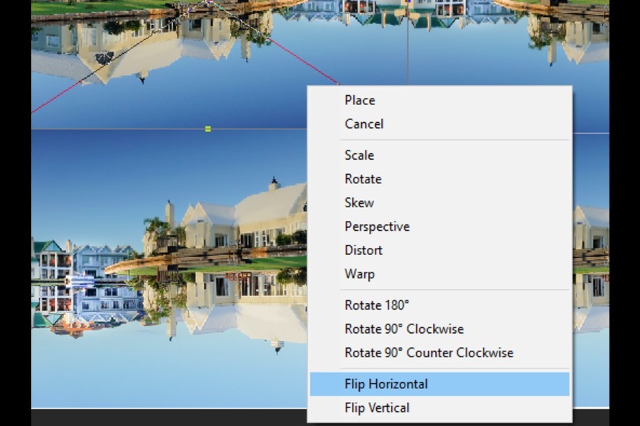 How To Flip A Selection In Photoshop PFRE
