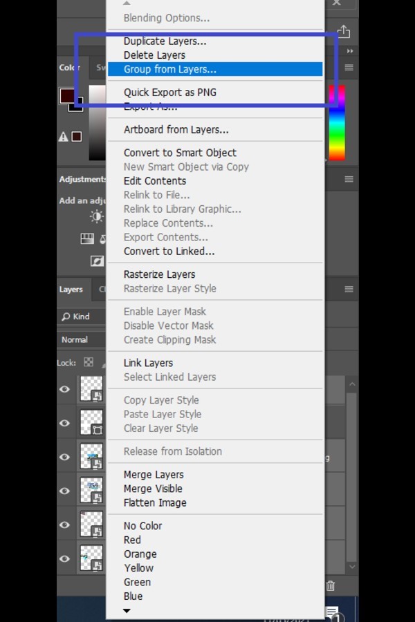 How To Ungroup In Photoshop Gibson Ispas1995
